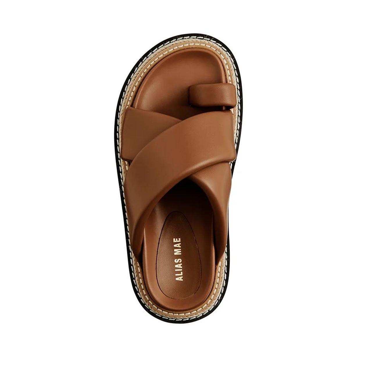 alias mae venga sandal worn once - size 39 (US 8) -... - Depop