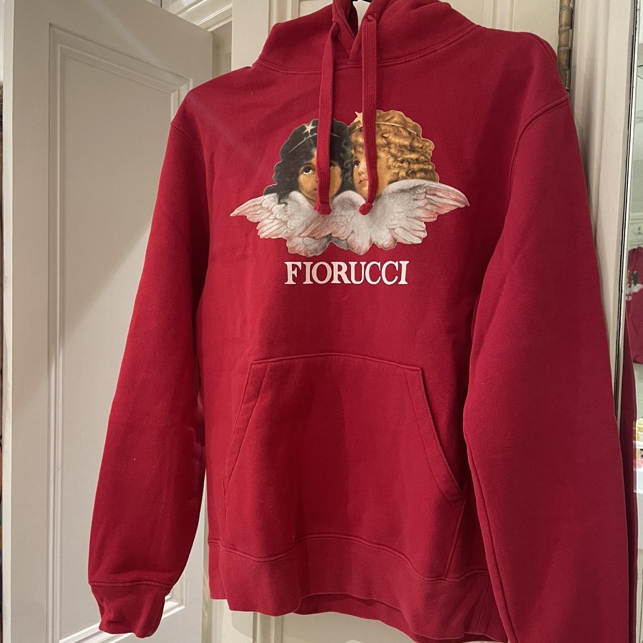 Red Fiorucci hoodie ️ Perfect condition worn once... - Depop