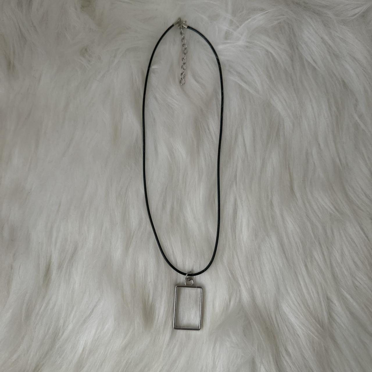 The 1975 Box Inspired Necklace Box Necklace... - Depop