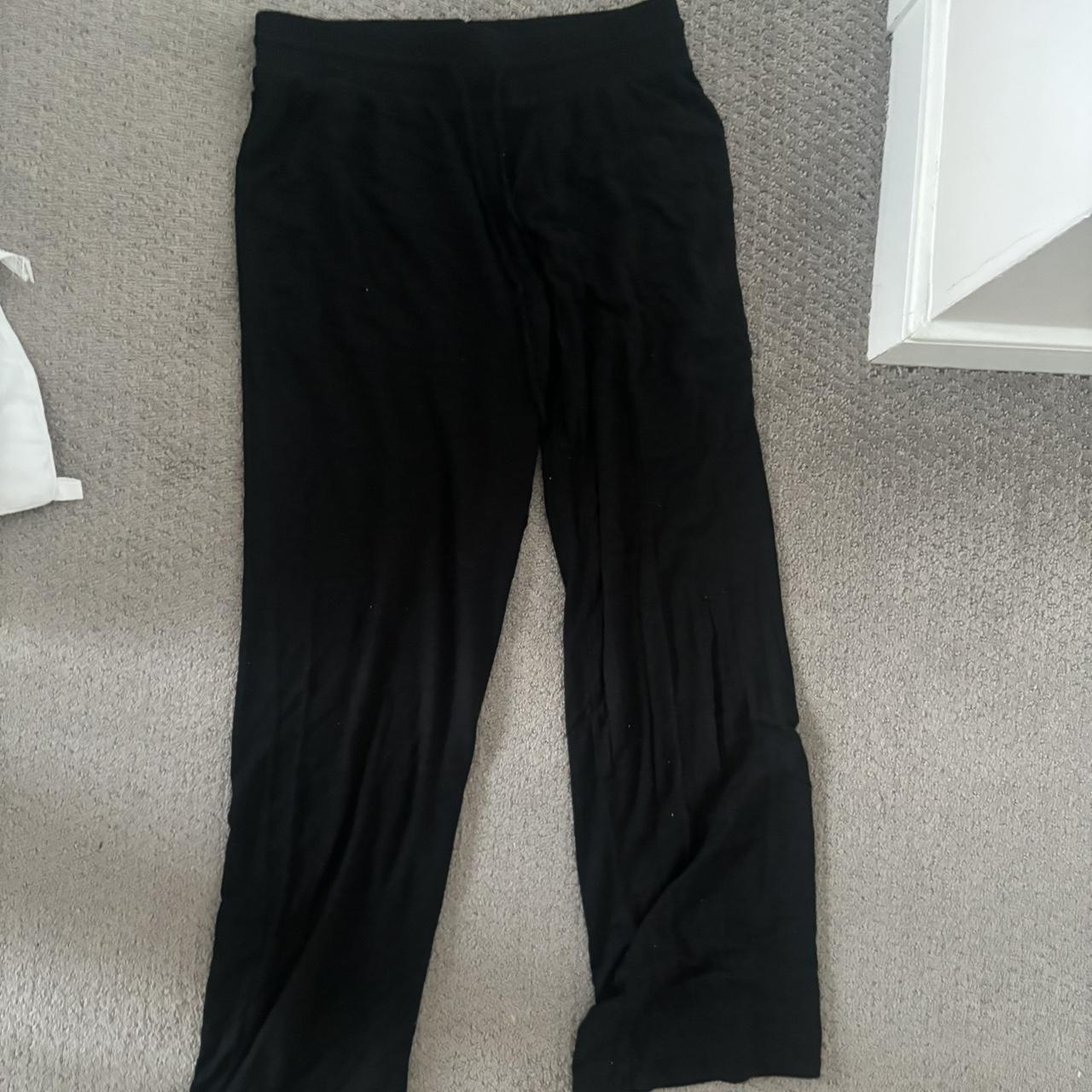 Target black lounge pants - Depop