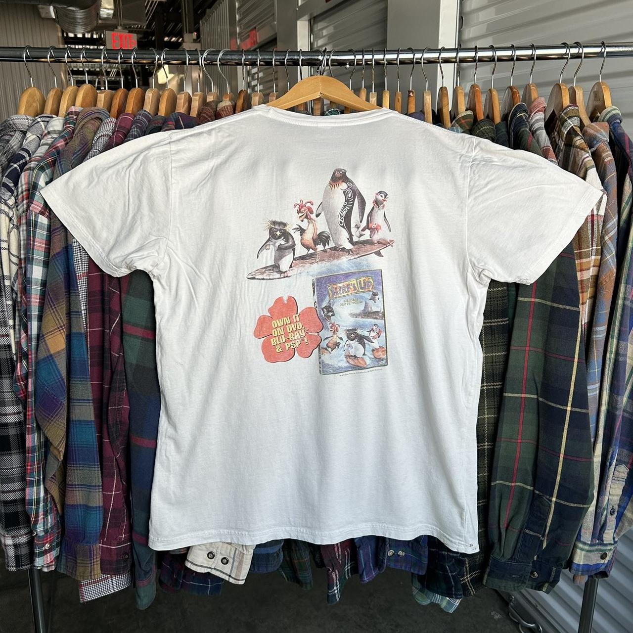 2007 Vintage Surfs Up Tee Shirt Official Sony... | Depop