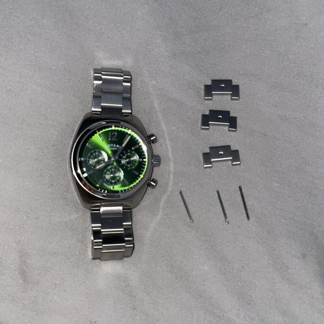 Rotary Avenger Sport Chrono Men's Green Watch Worn... - Depop