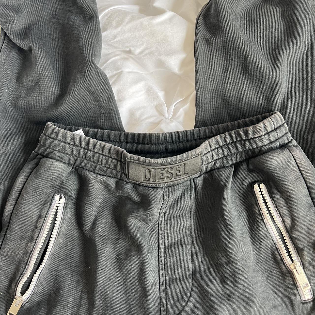 Diesel black tracksuit bottoms So comfy In perfect... - Depop