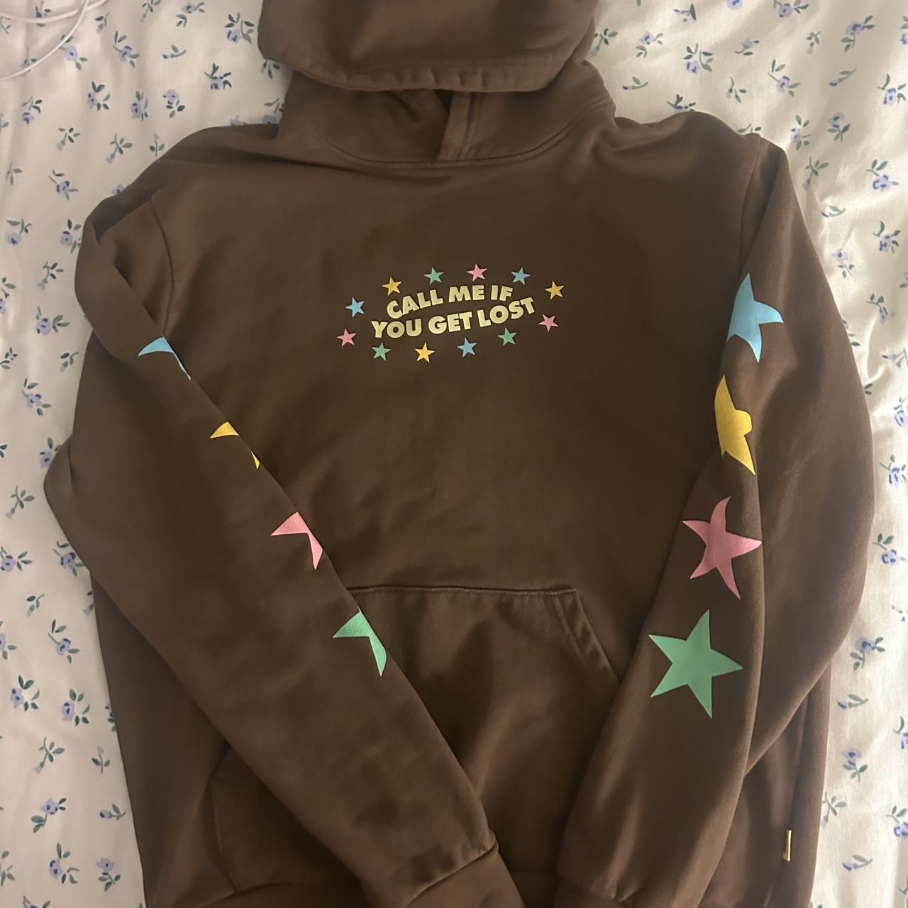 cmiygl brown hoodie!! - barely worn - super comfy -... - Depop