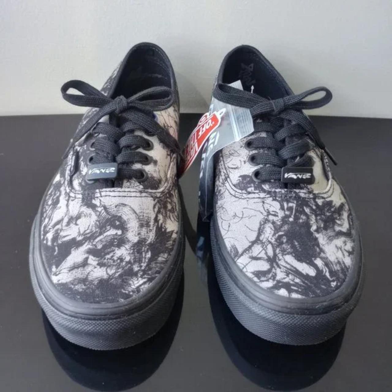 Vans Women's Authentic Low Top Canvas Sneaker in... - Depop