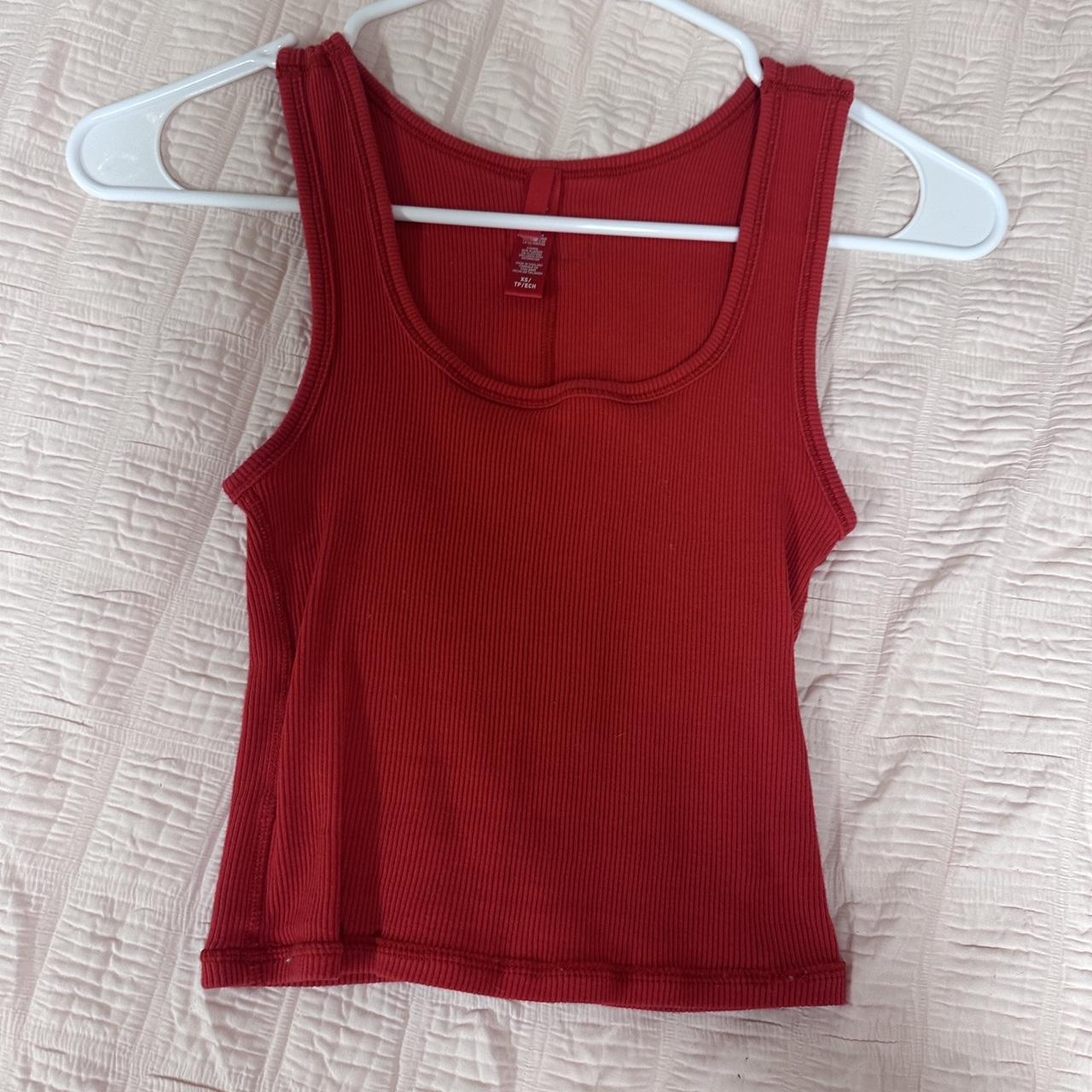 Red Skims tank - Depop
