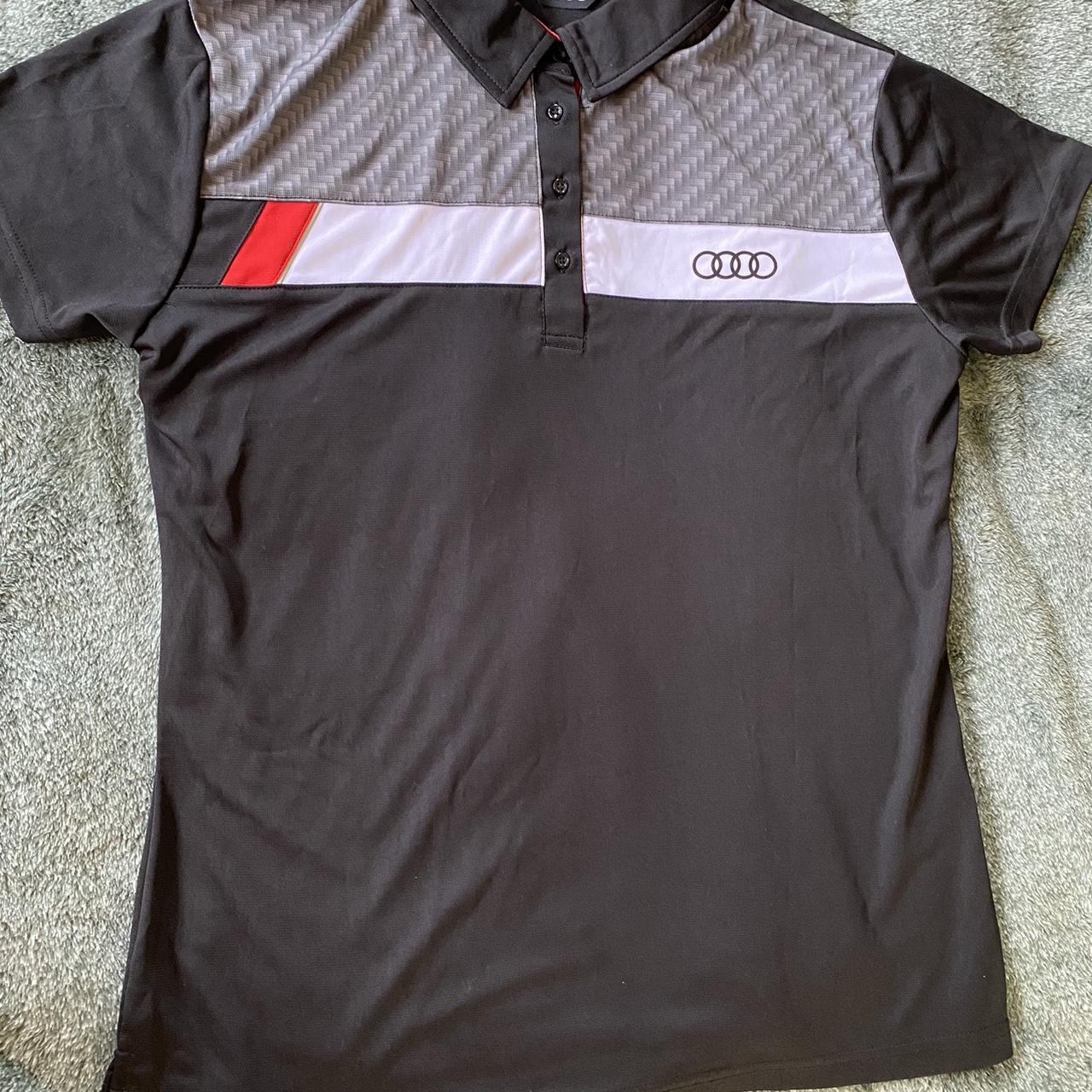 Audi Racing polo Size Large but fits mens S/M New... - Depop