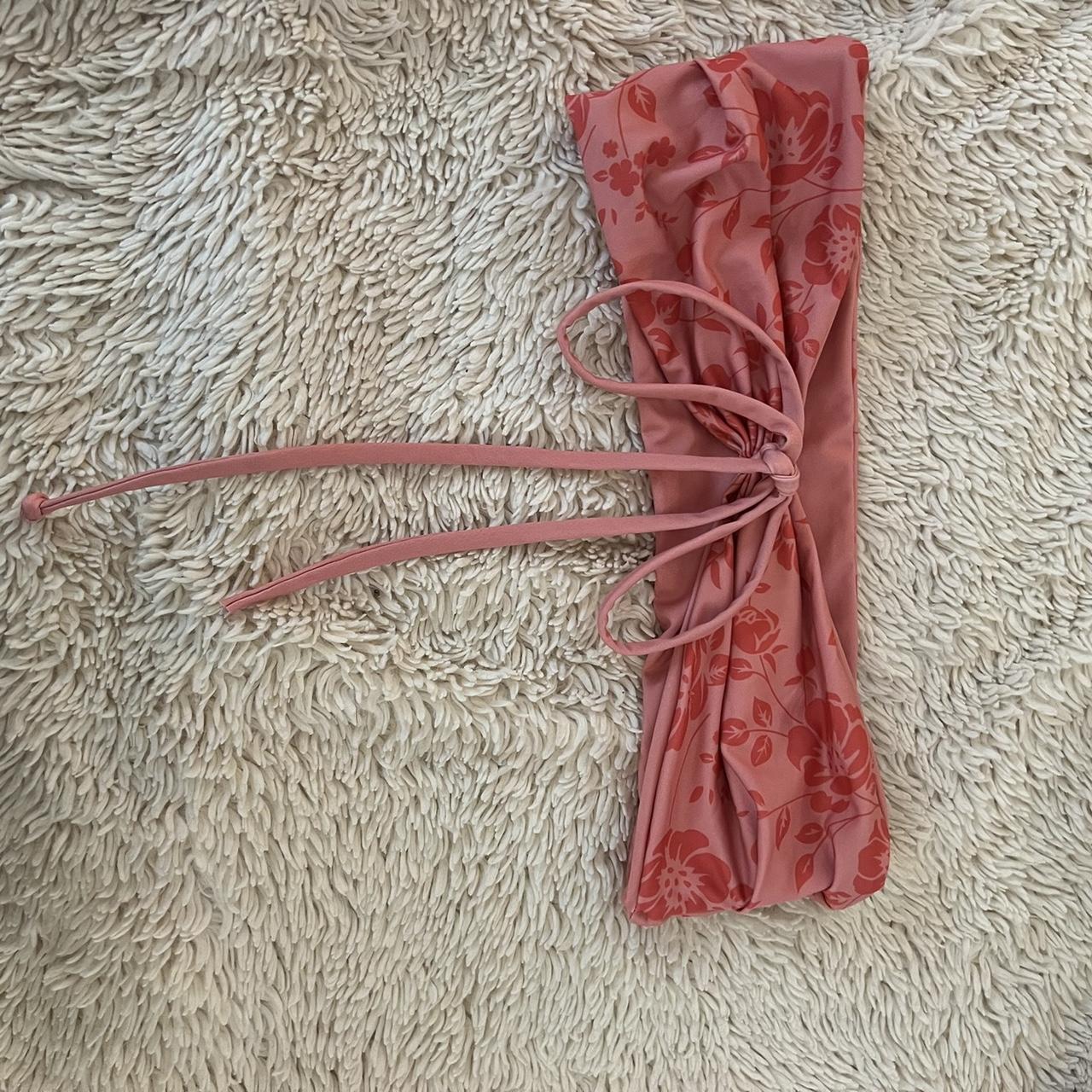 Perfect condition leni swims pink bikini top! - Depop