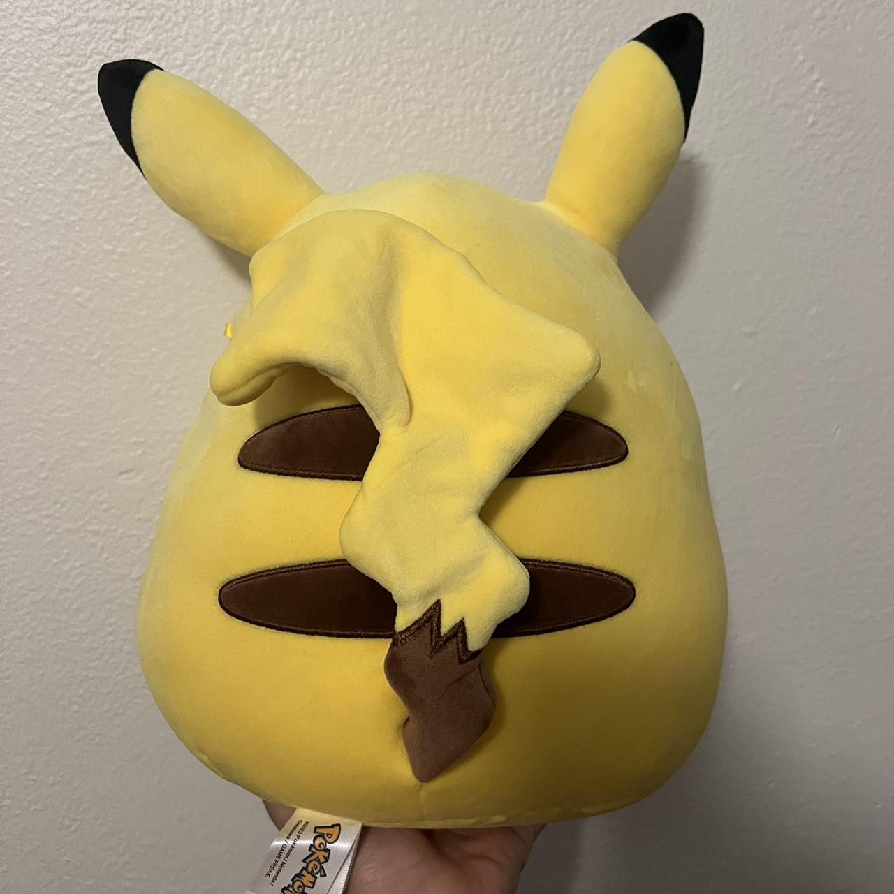 10” pikachu pokemon squishmallow plush -new with... - Depop