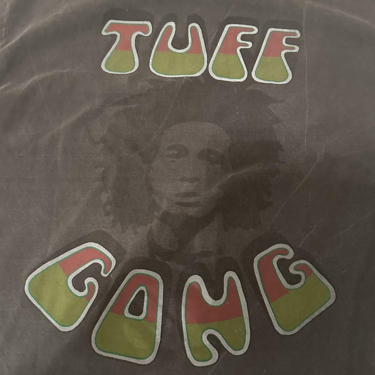 STUSSY 90s TUFF GANG T SHIRT SIZE LARGE - Depop