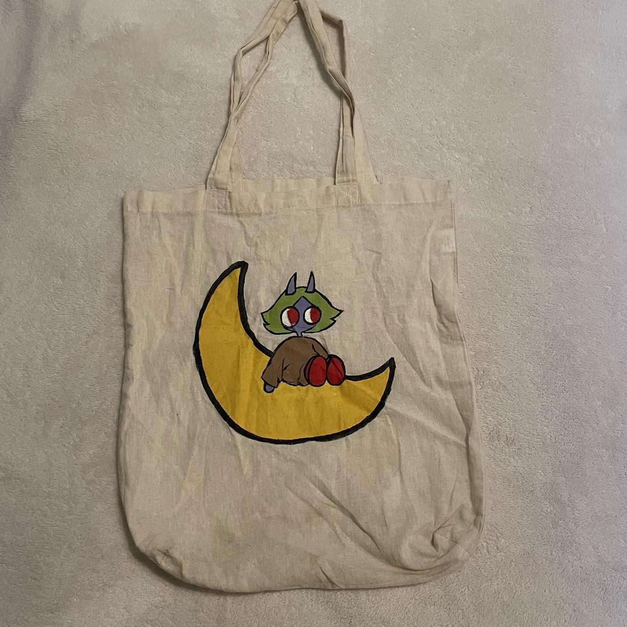 Hand painted unif inspired tote bag A bit wrinkly - Depop