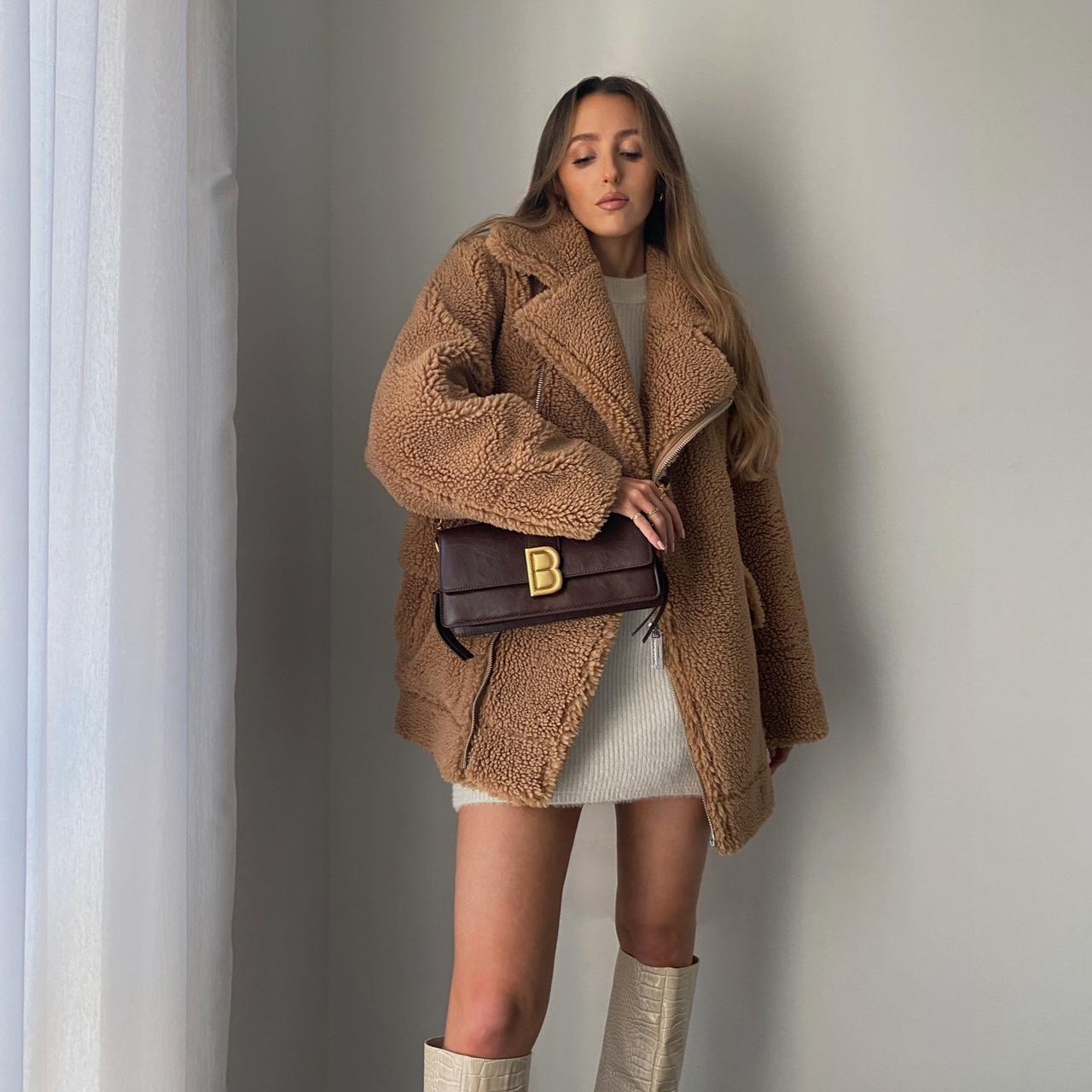 The Hata Jacket in Camel Brand: Brandon Blackwood... - Depop