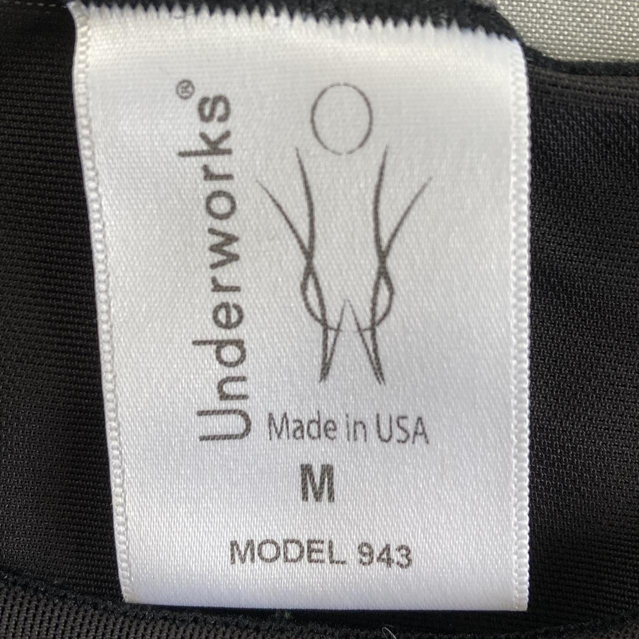 Underworks Black Chest Binder size ~ medium... - Depop