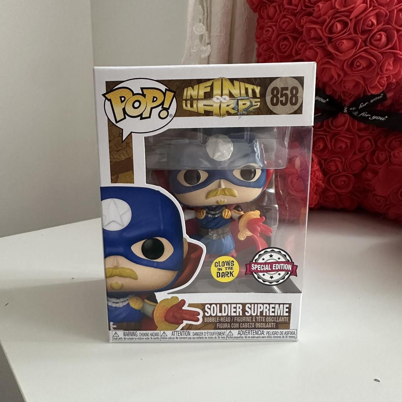 Marvel Soldier Supreme Funko Pop! Figure - box... | Depop