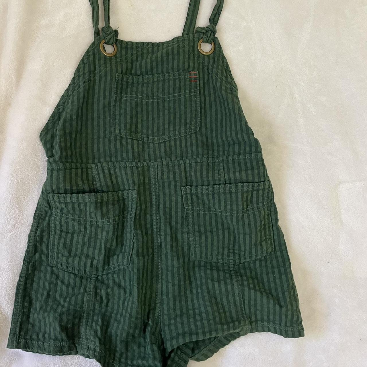 Green overalls from Urban Outfitters Size: Small - Depop