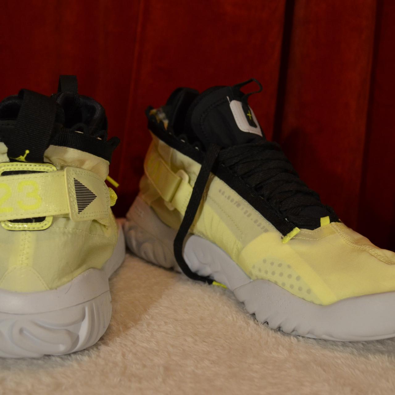 Nike Jordan Proto React Barely Volt size 12 Barely... - Depop