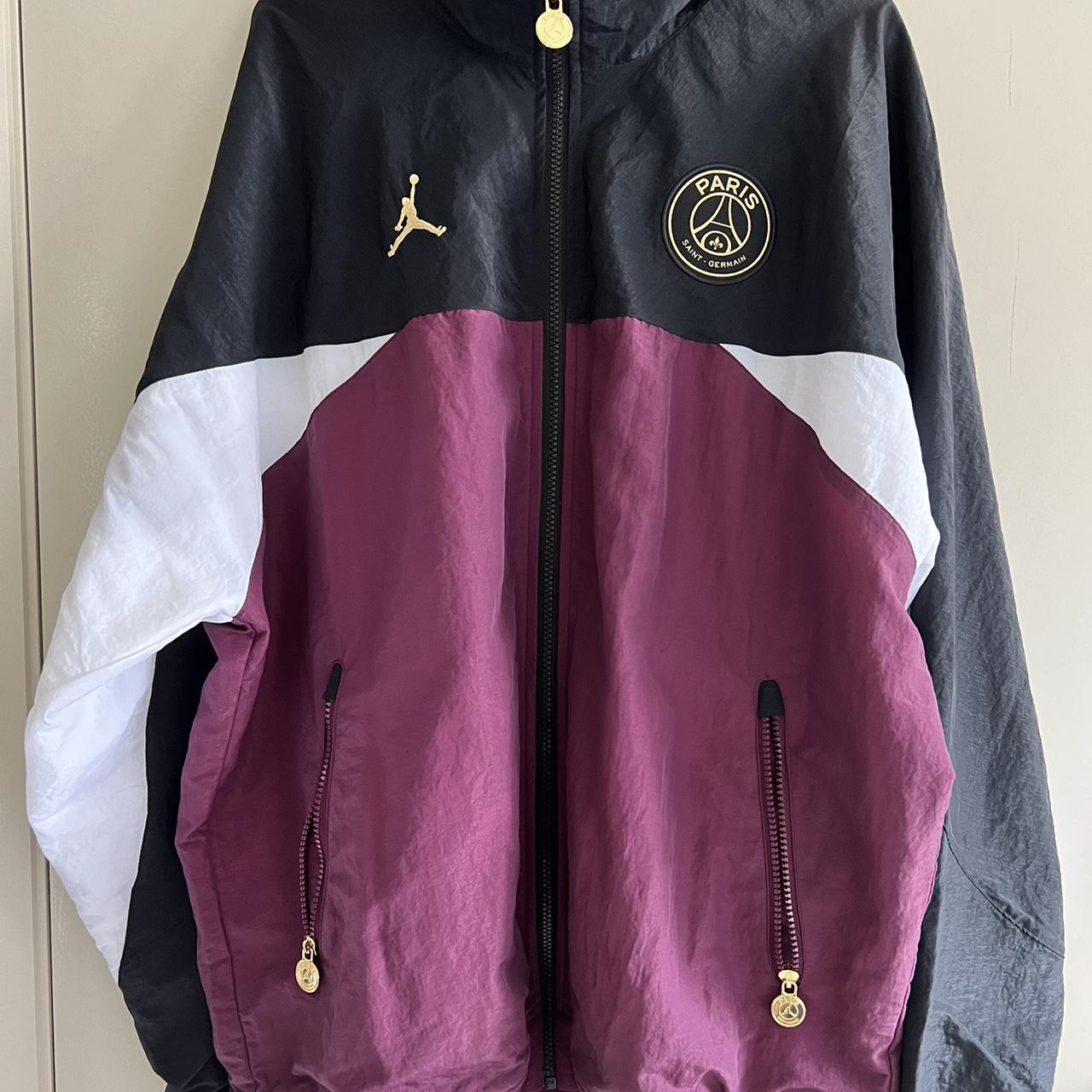 PSG x Jordan Windbreaker Anthem Jacket Loose fit -... - Depop