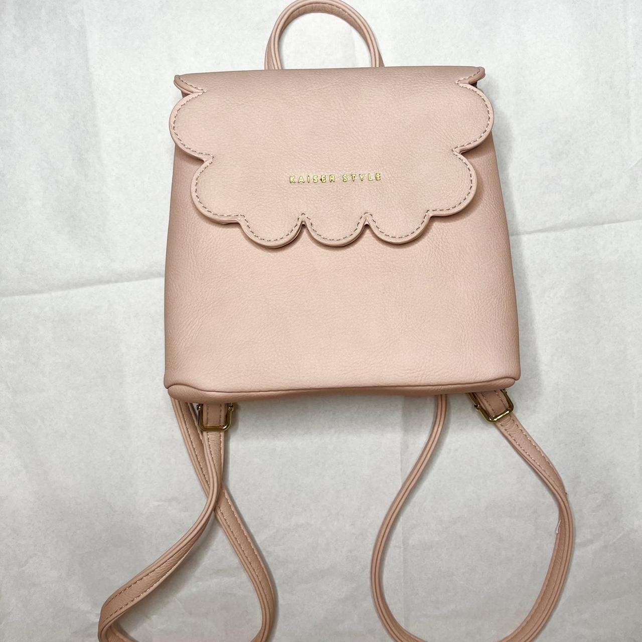 Mini Pink Backpack Got it as a gift. Super cute but... - Depop