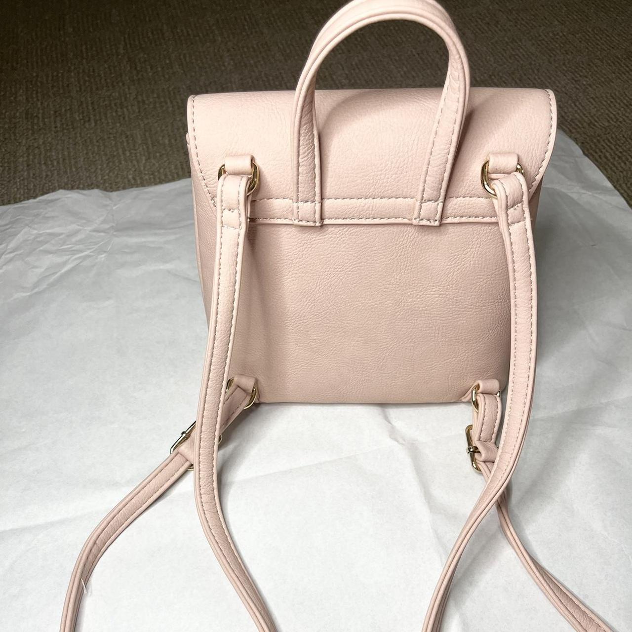 Mini Pink Backpack Got it as a gift. Super cute but... - Depop