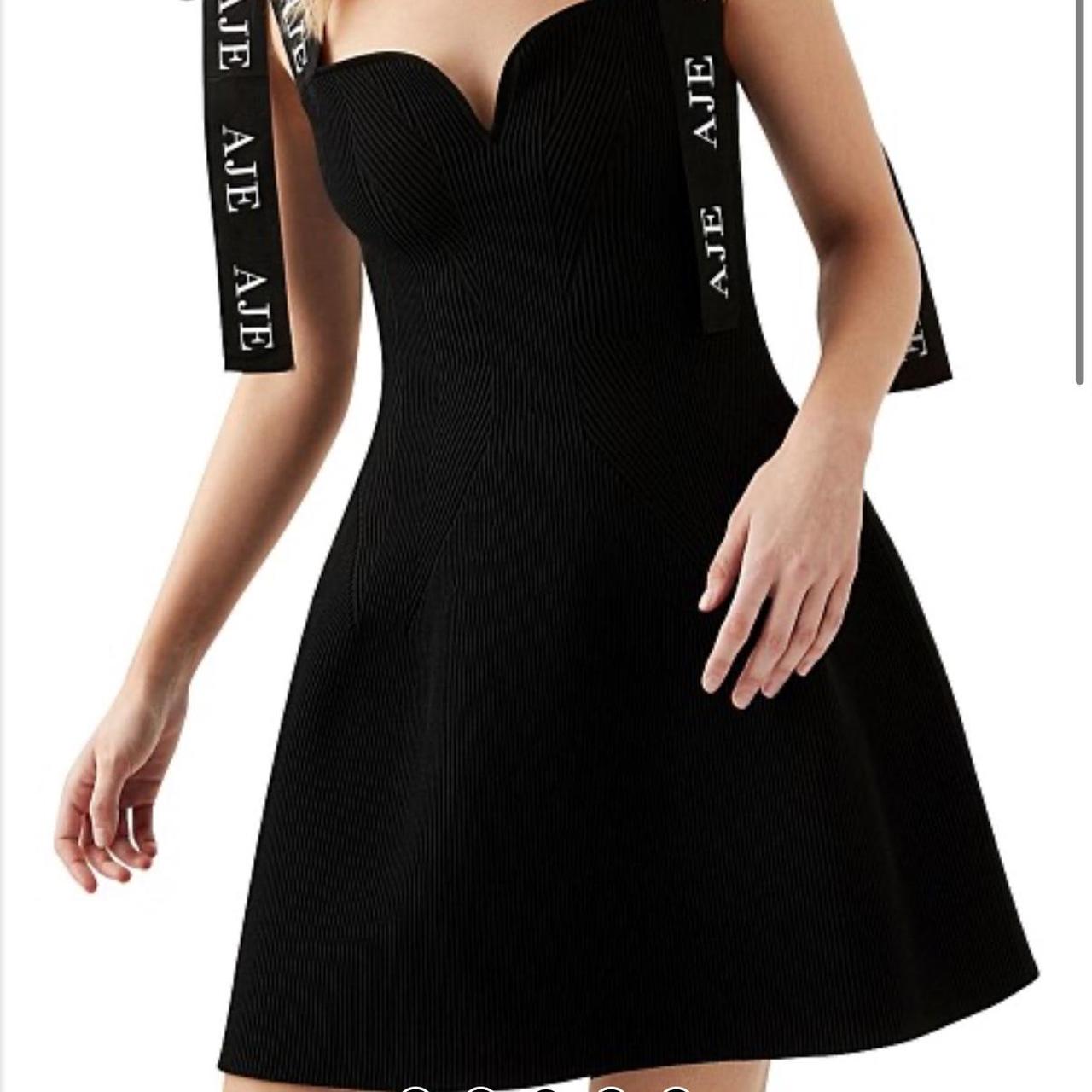 Aje Amber Knit Mini dress size L. Worn once it is in... | Depop