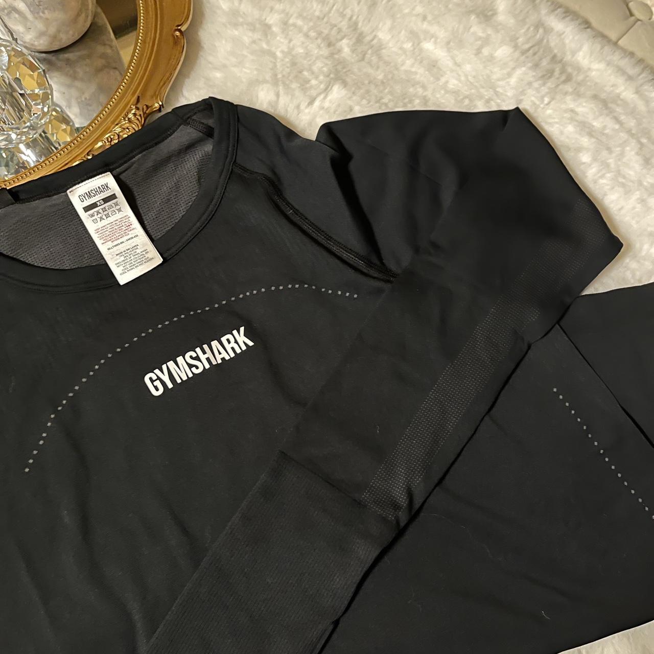 Gymshark Women's Black Shirt | Depop