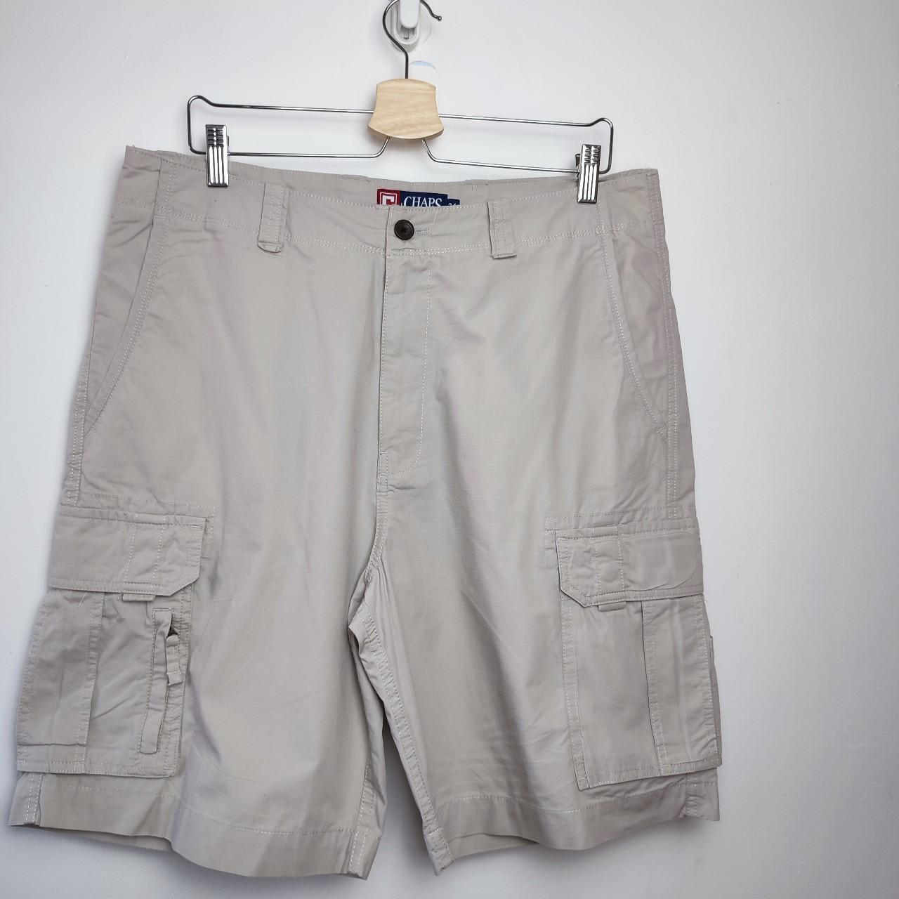 Chaps Ralph Lauren cargo shorts Size W34 Vintage... - Depop