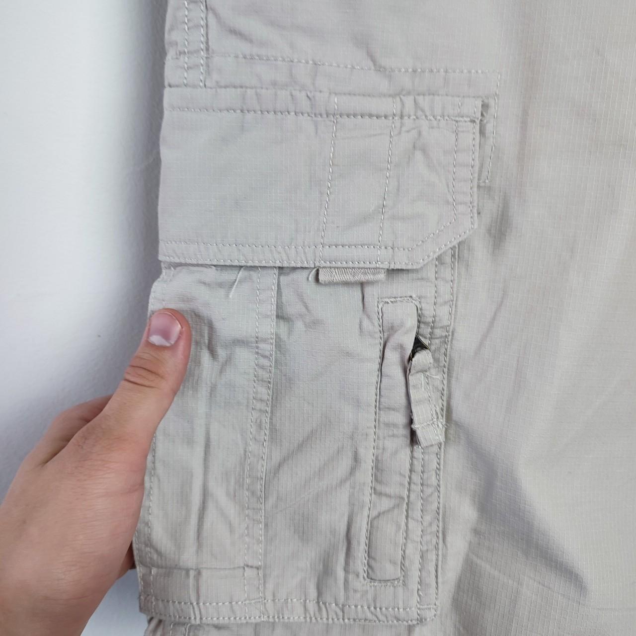 Chaps Ralph Lauren cargo shorts Size W34 Vintage... - Depop