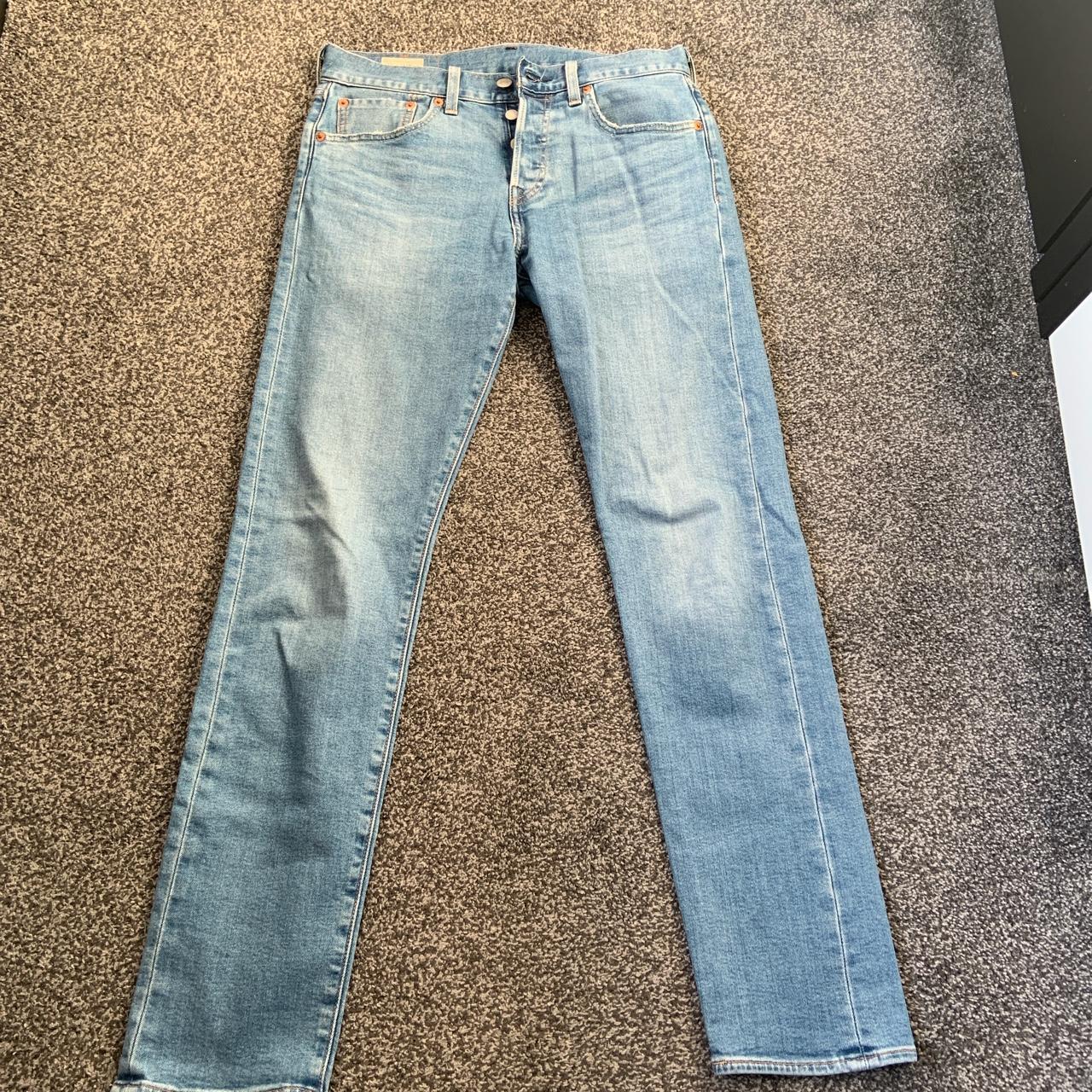 Levi 501 Straight Leg Jeans; W29 L34 - Depop