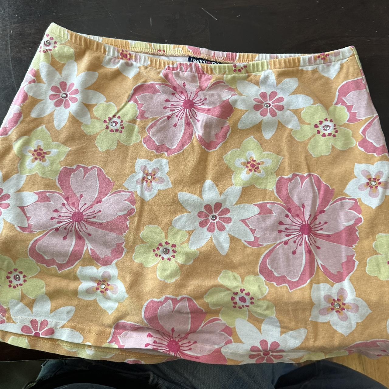 Limited Too Women's Multi Skirt | Depop