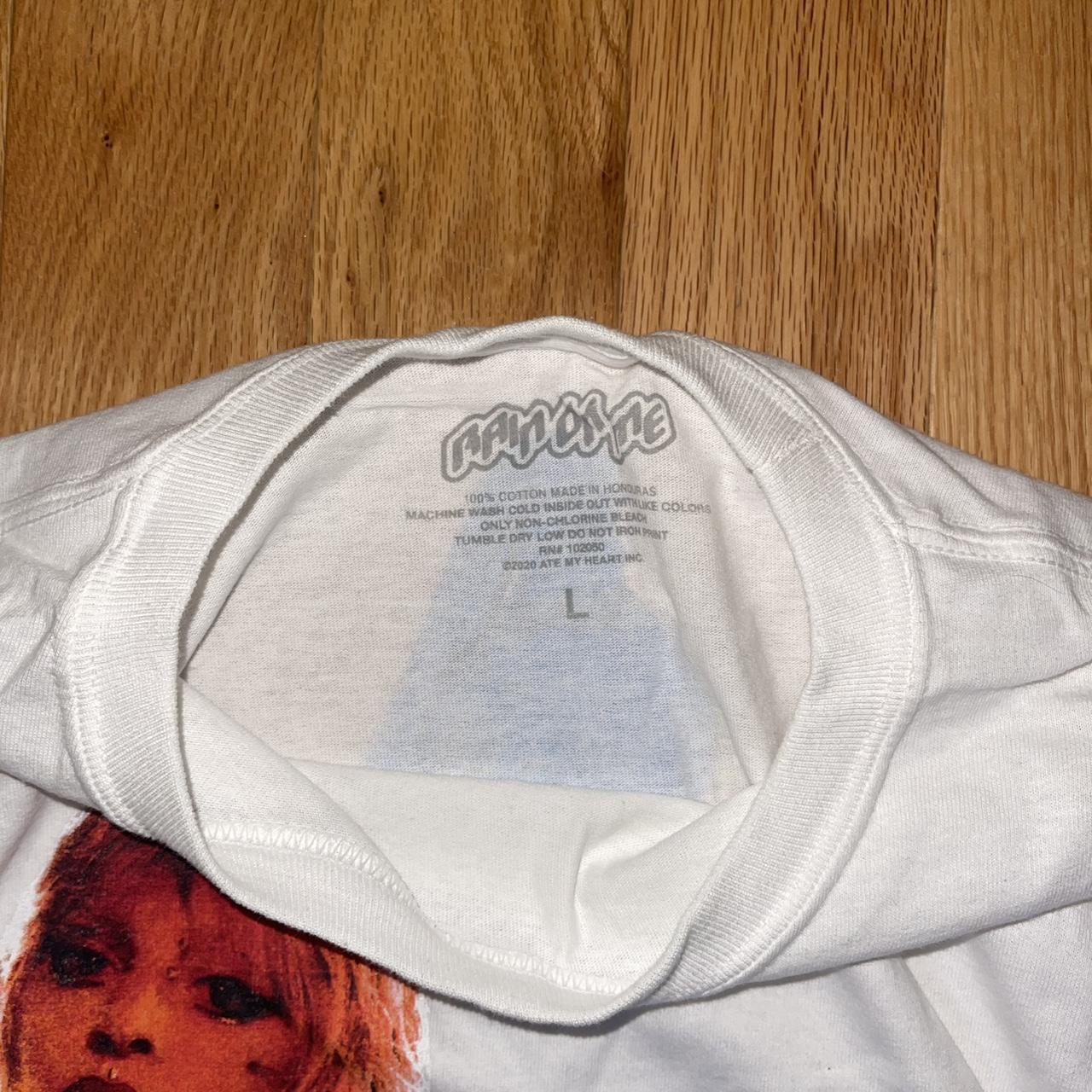 Ariana Grande Women's White T-shirt | Depop