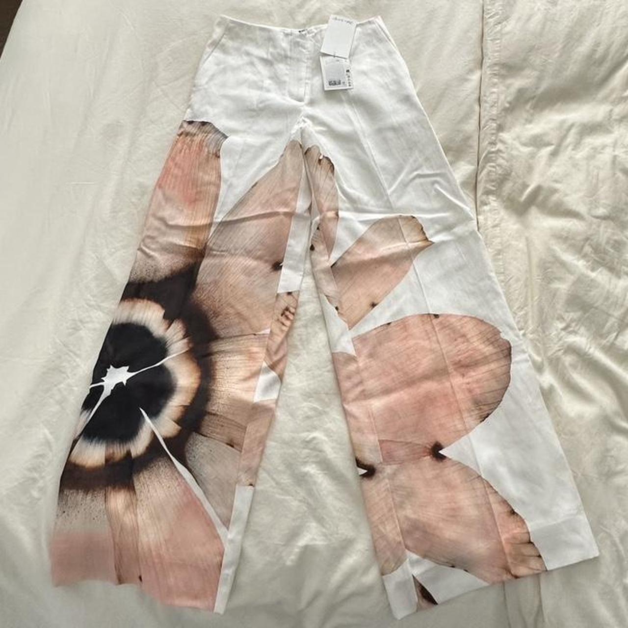 COS floral print trousers. New with tags. - Depop
