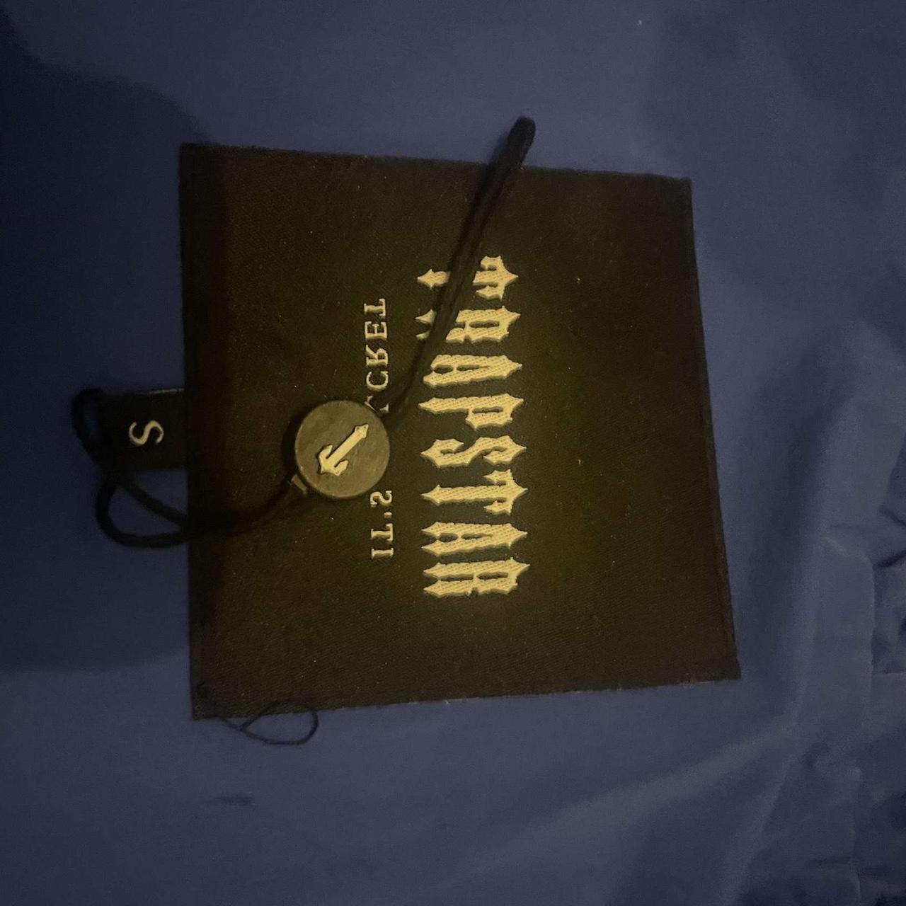 Dark blue trapstar windbreaker In good condition... - Depop