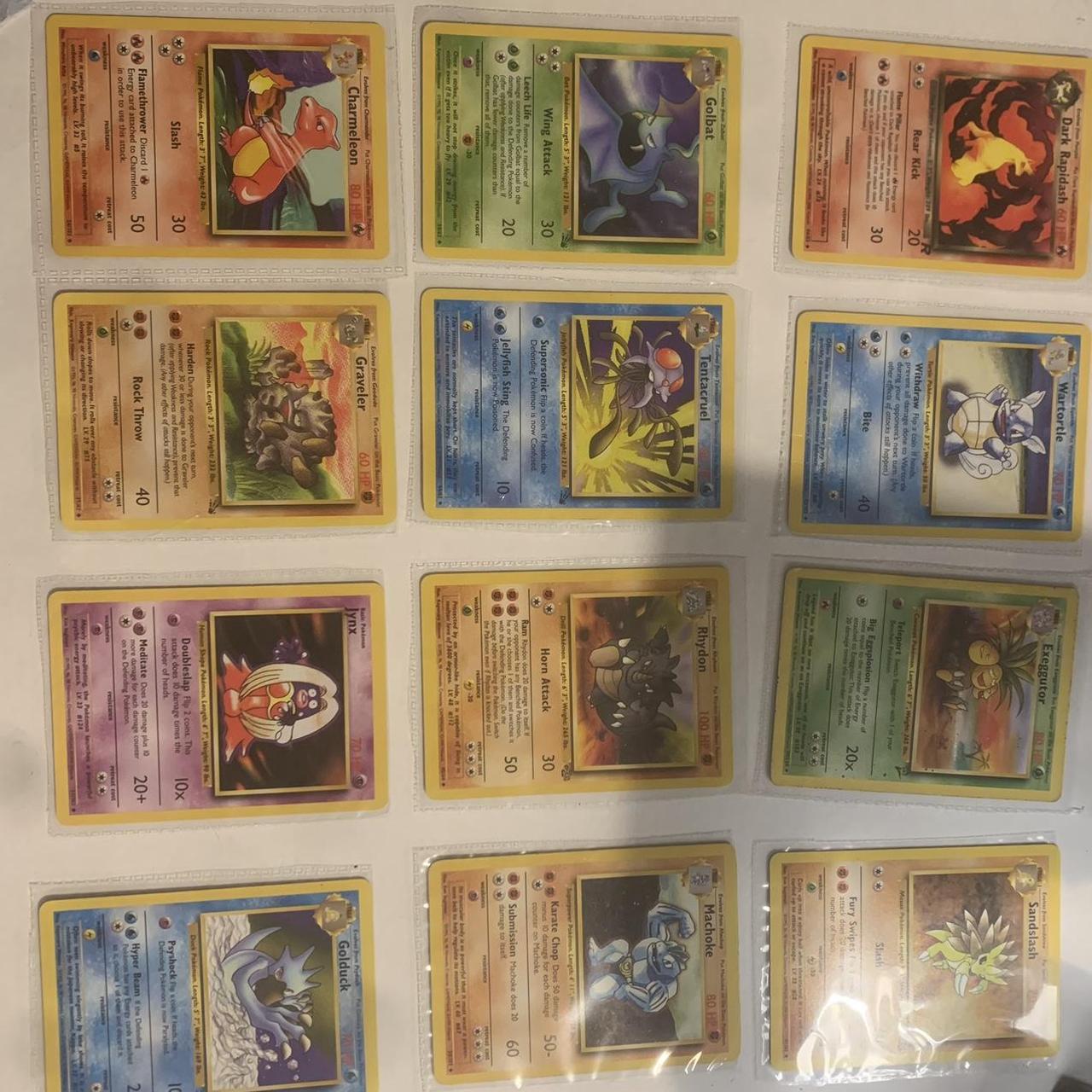 Pokémon TCG base set cards |1995,96,98| Vintage... | Depop