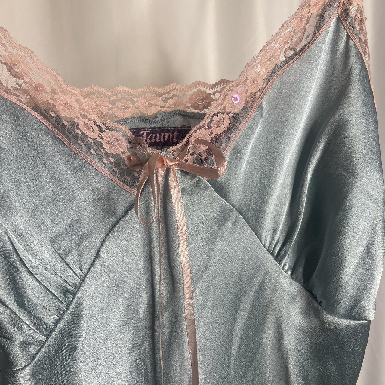 Vintage Fairy Lacey Slip Dress Brand : Taunt... - Depop