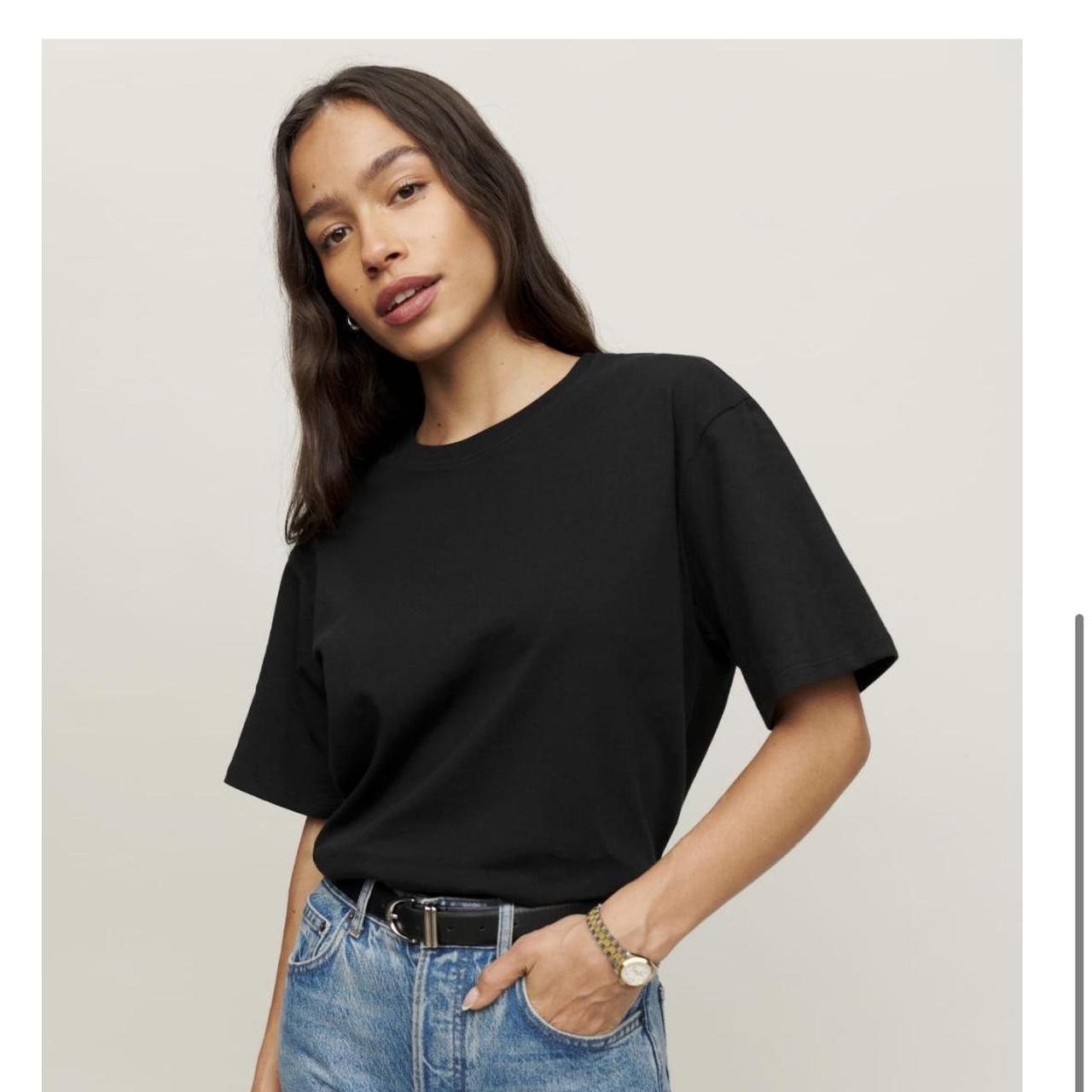 Reformation oversized crew neck tee NWT! - Depop