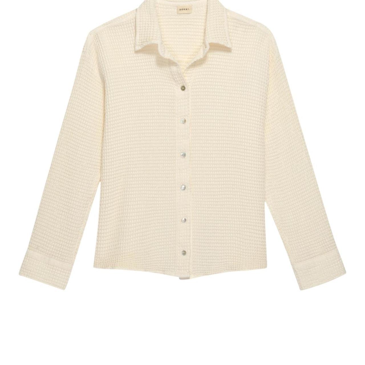 Donni waffle cardigan. Worn a few times excellent... - Depop