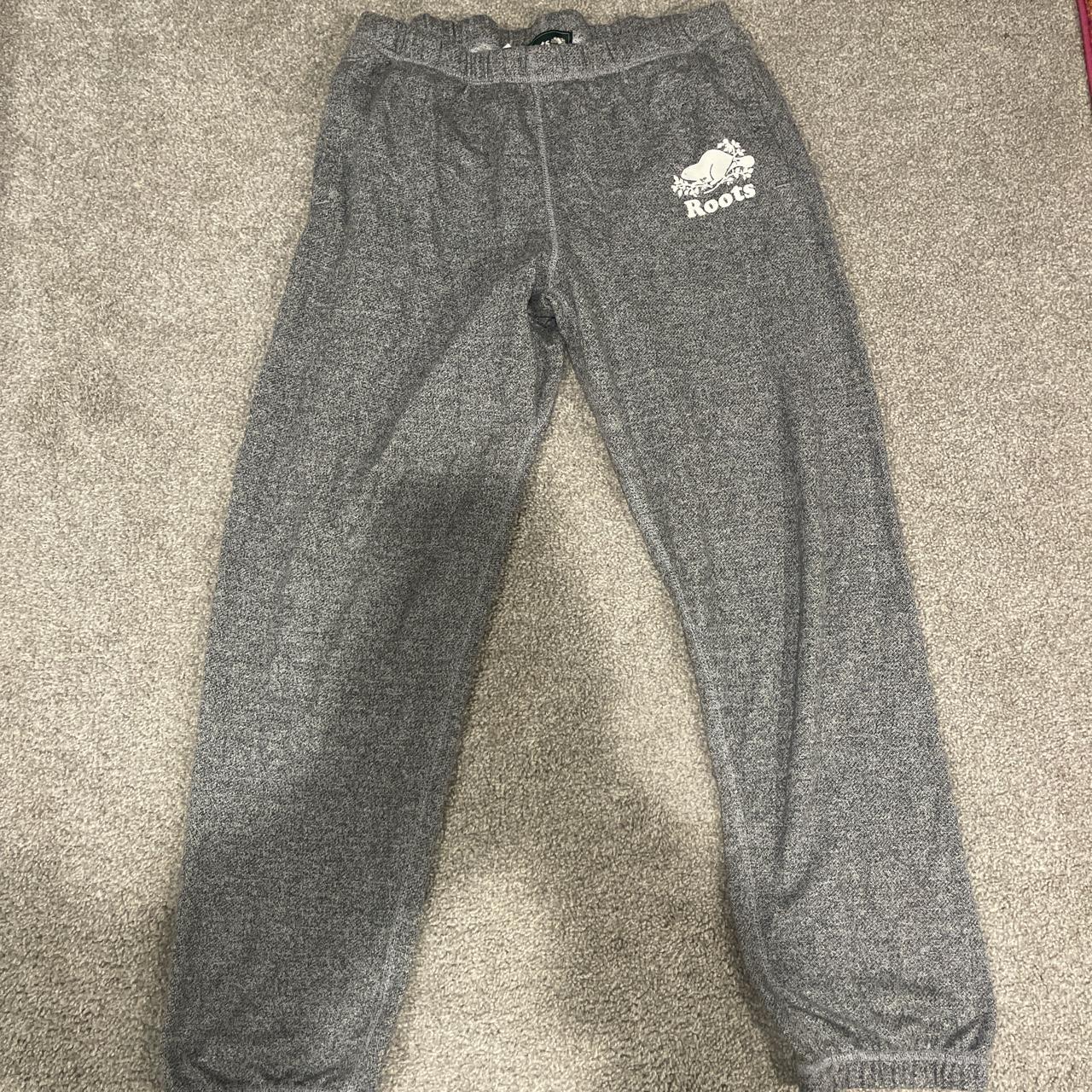 Roots sweatpants. Never worn. Very cozy. Originally... - Depop