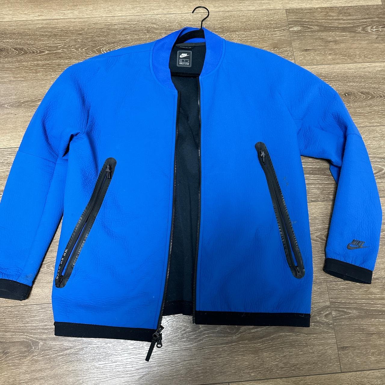 Nike bomber Royal blue Excellent from spring and... - Depop