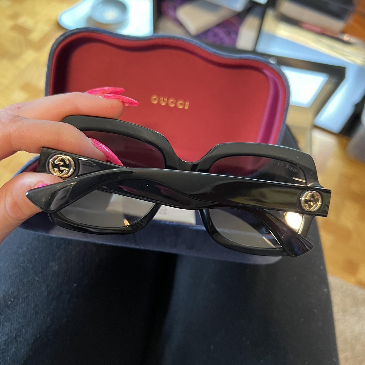 Bug eye Gucci sunglasses, authentic not really my... | Depop