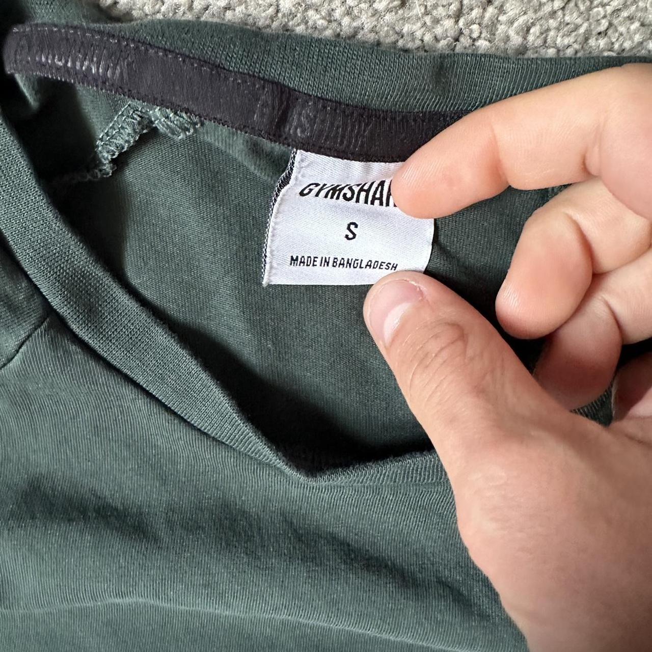 Gymshark compression muscle fit shirt Men’s size... - Depop