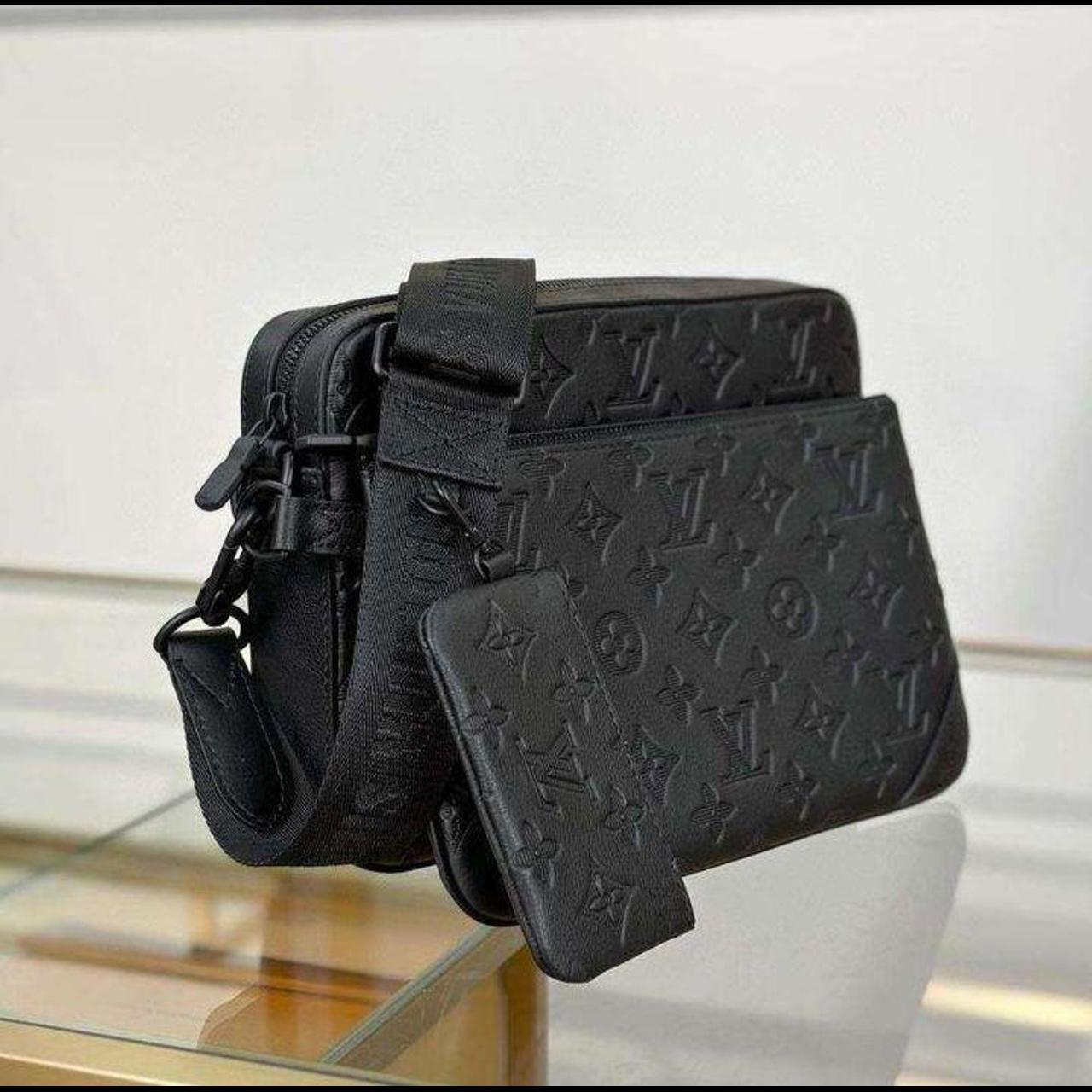 (message before purchase)black lv side bag | Depop