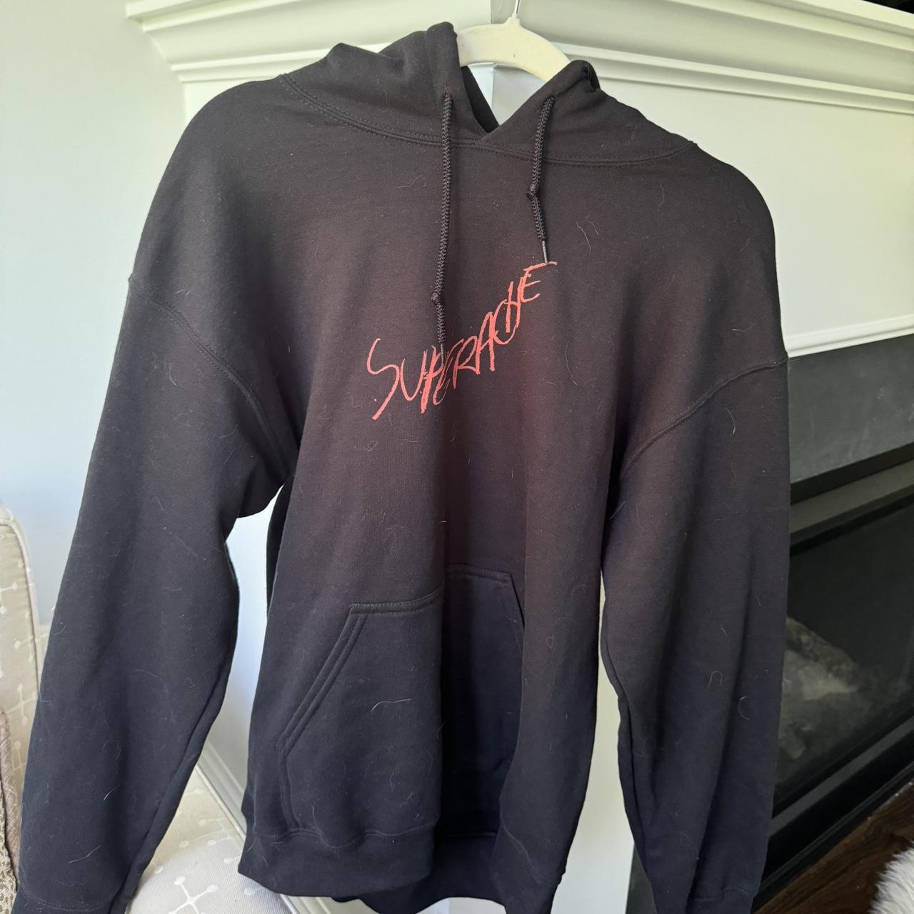 medium Conan Gray Superache black and red hoodie... - Depop