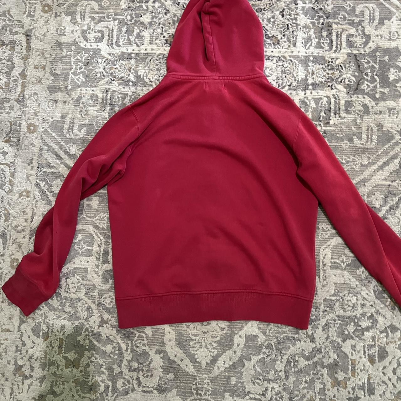 Red polo zip up Size L #polo #ralphlauren #zipul... - Depop