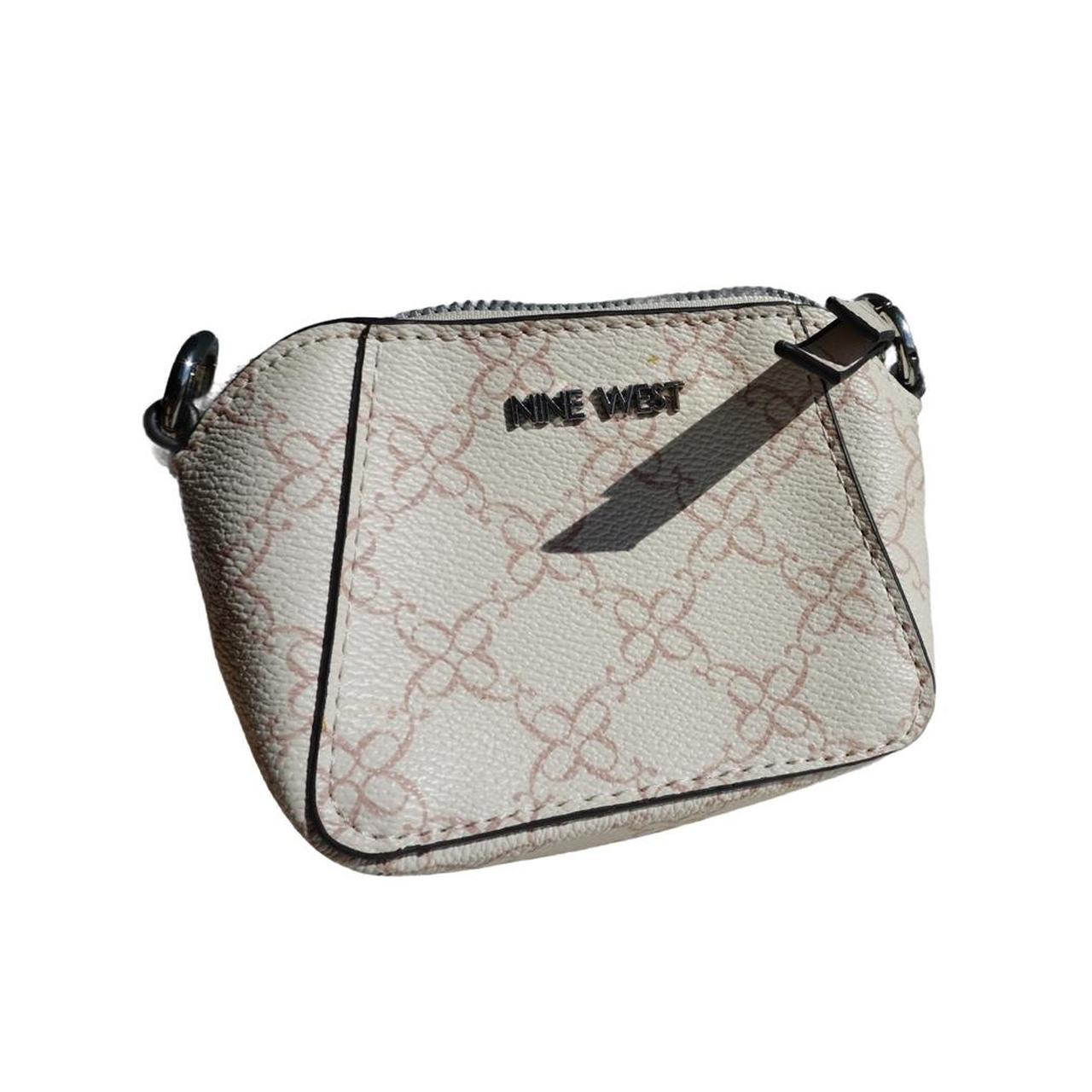 Nine West white and pink micro bag | Depop