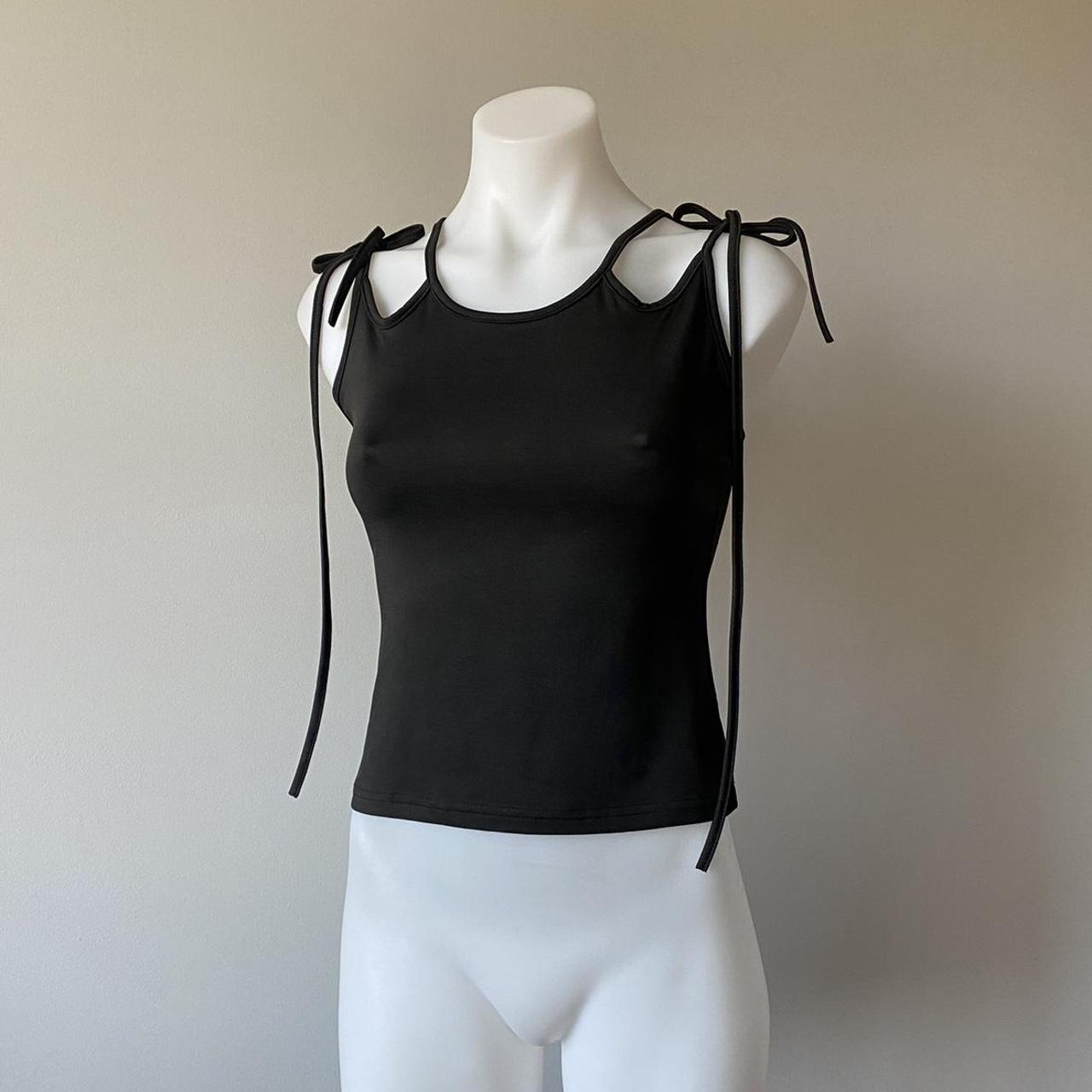 Subversive Basic, tank with adjustable bows and many... - Depop