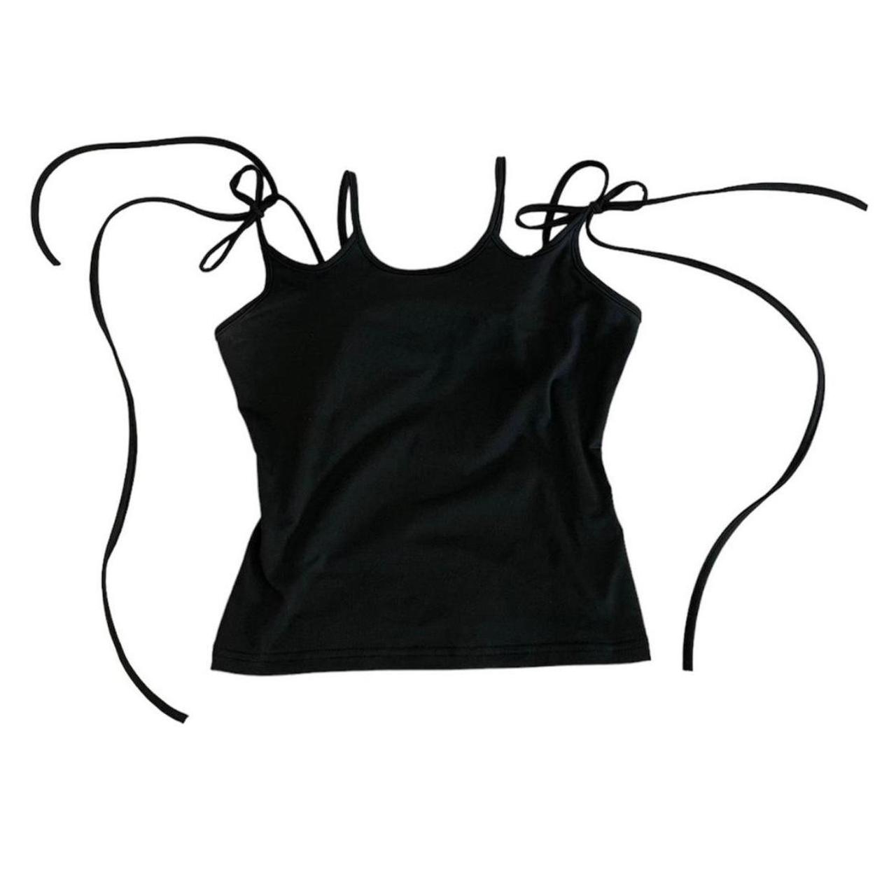 Subversive Basic, tank with adjustable bows and many... - Depop