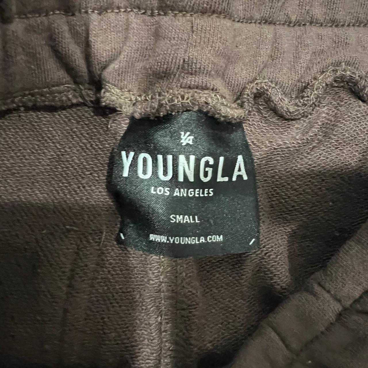 YOUNGLA 111 Dedication Short Shorts Size Small Worn... - Depop