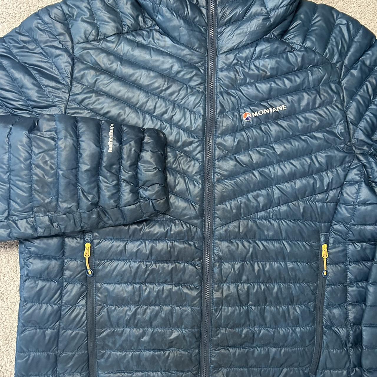 Men’s Montane Featherlite Full Zip Padded Coat Blue,... - Depop