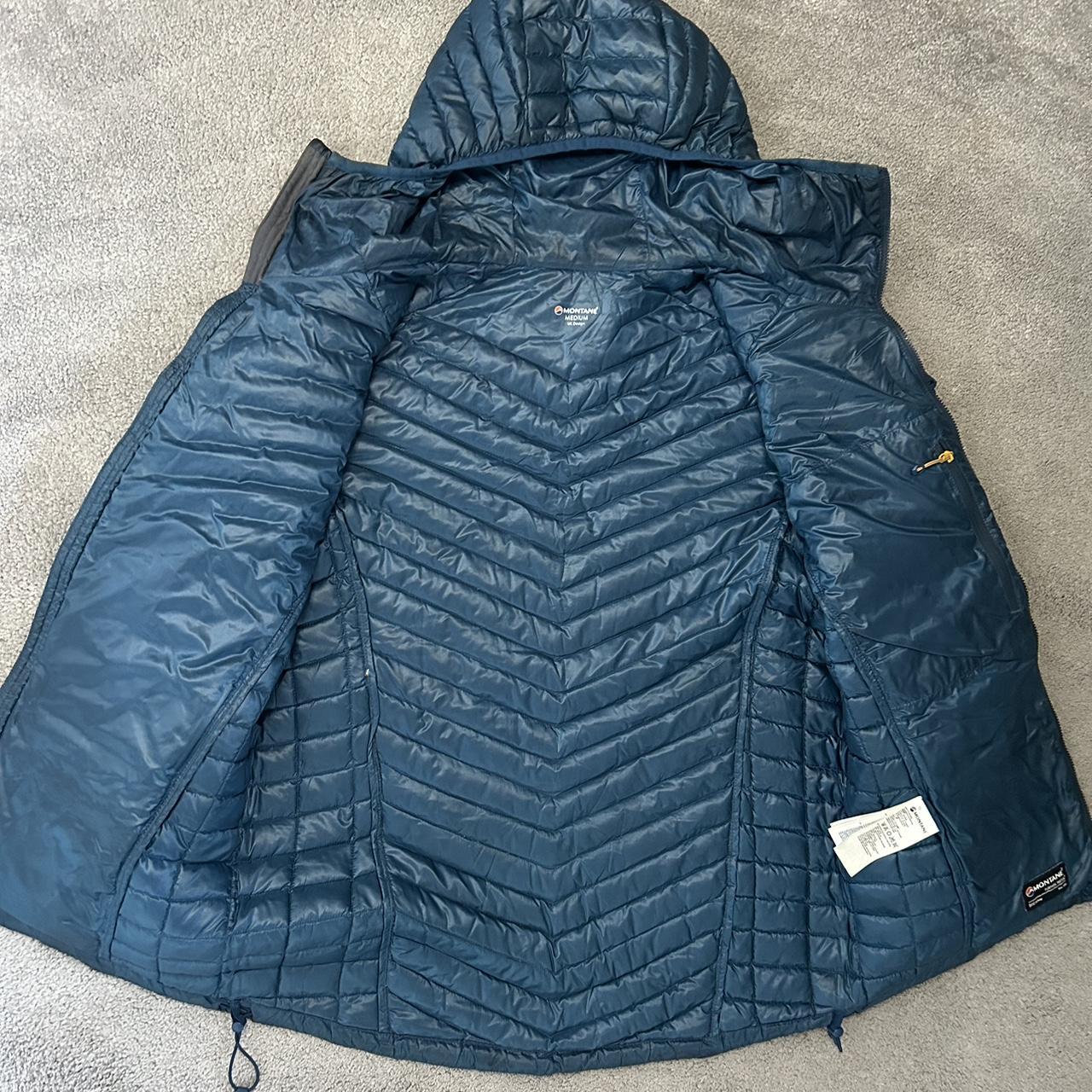 Men’s Montane Featherlite Full Zip Padded Coat Blue,... - Depop