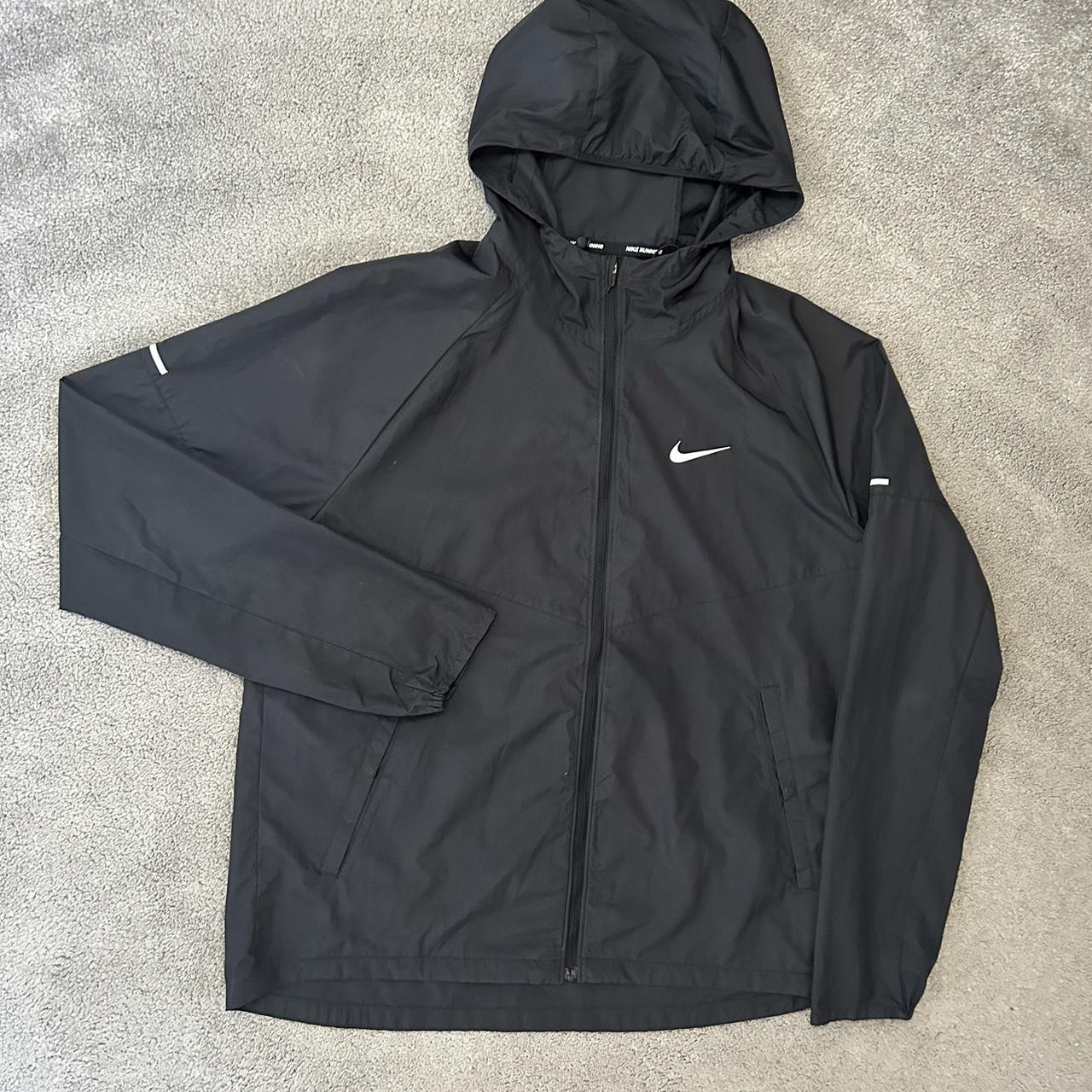 Men’s Full Zip Nike Milo Running Jacket Black,... - Depop